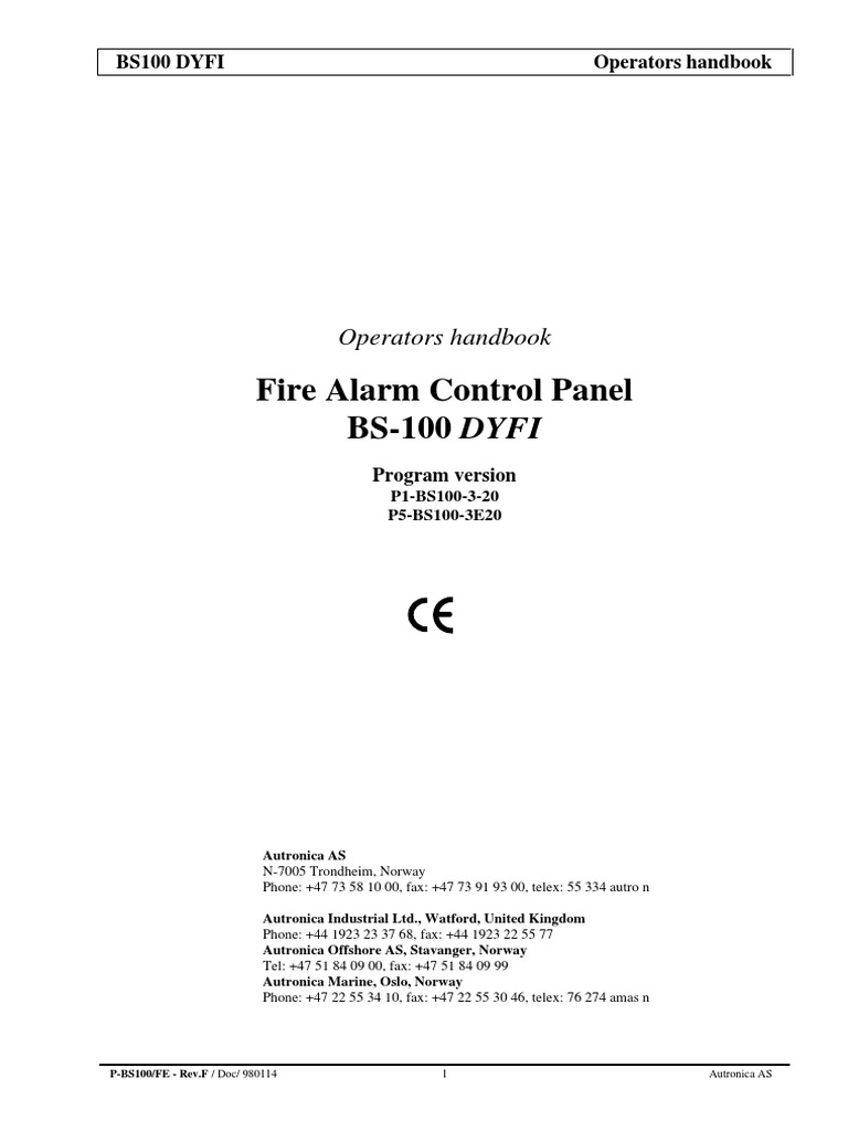 BS-100 DYFI Operators Handbook | PDF | Equipment | Computing