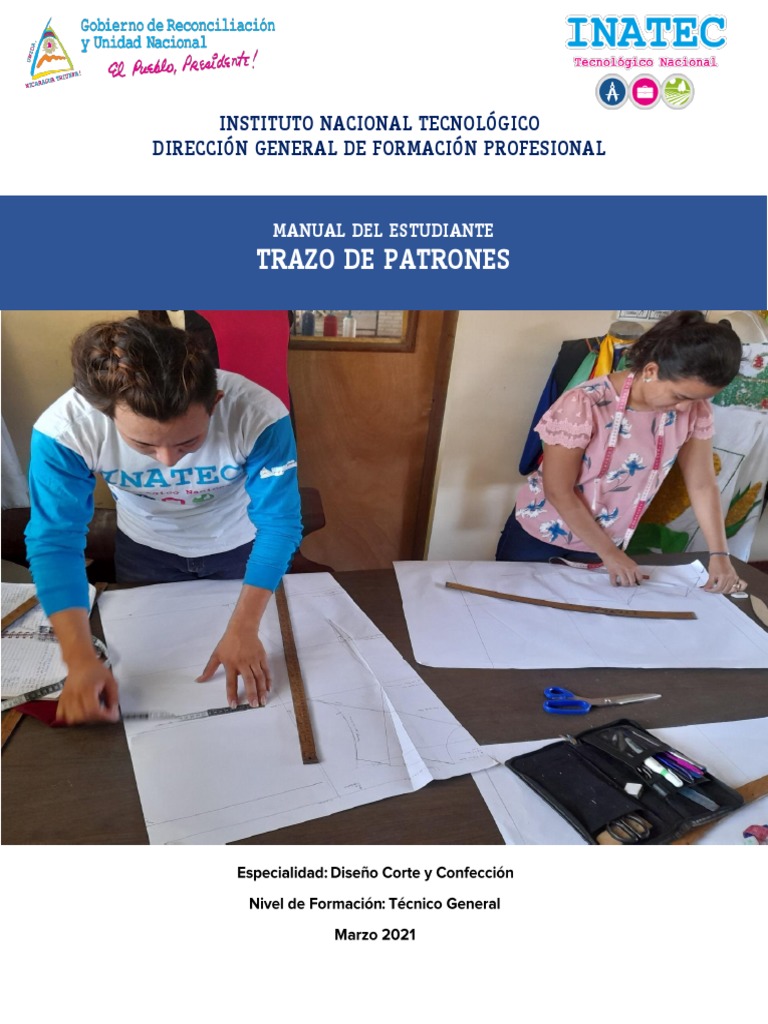 Manual de Trazo de Patrones 16-03-2021 | PDF | Apariencia humana ...