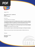 Letter Request Motorcade | PDF | Violence | Business