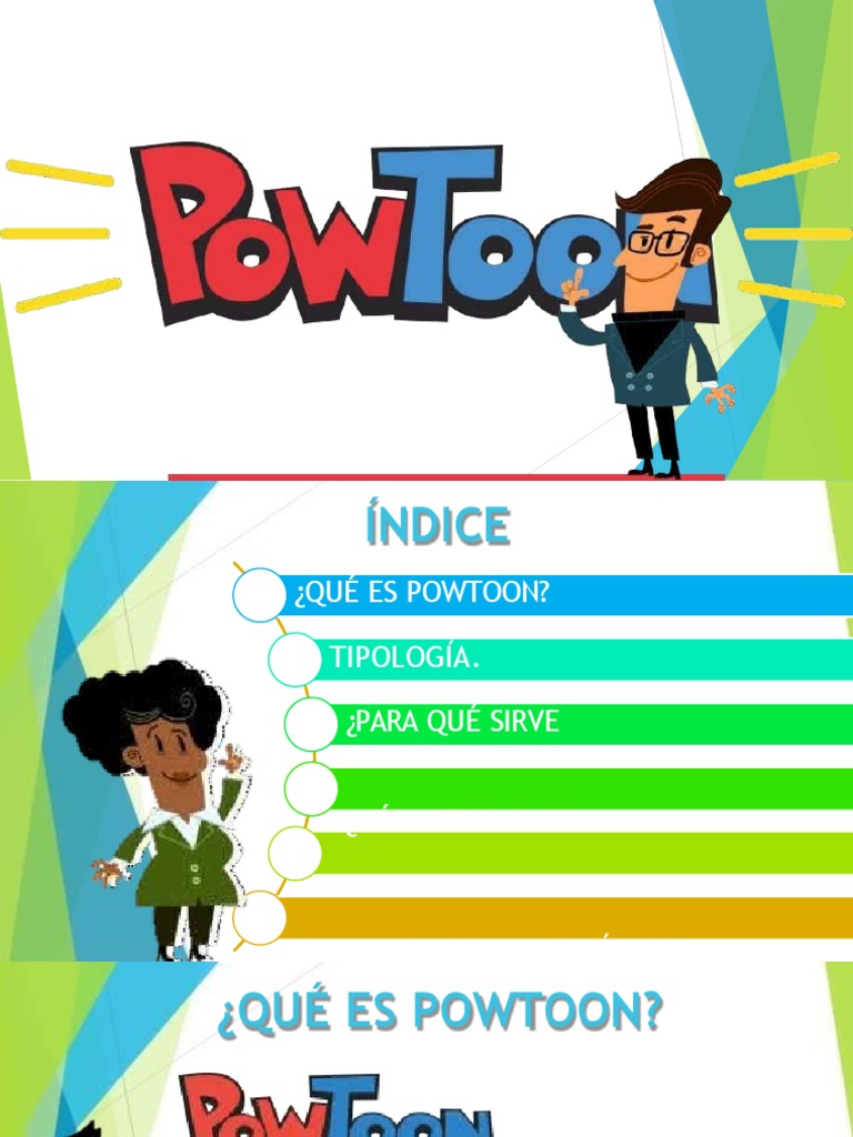 Análisis de las características y aplicaciones didácticas de Powtoon | PDF | Microsoft ...