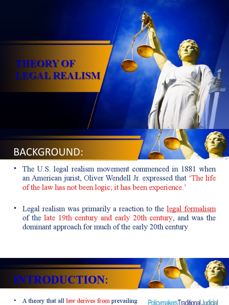 Lecture No 9 Legal Realism | PDF | Crime & Violence | Justice