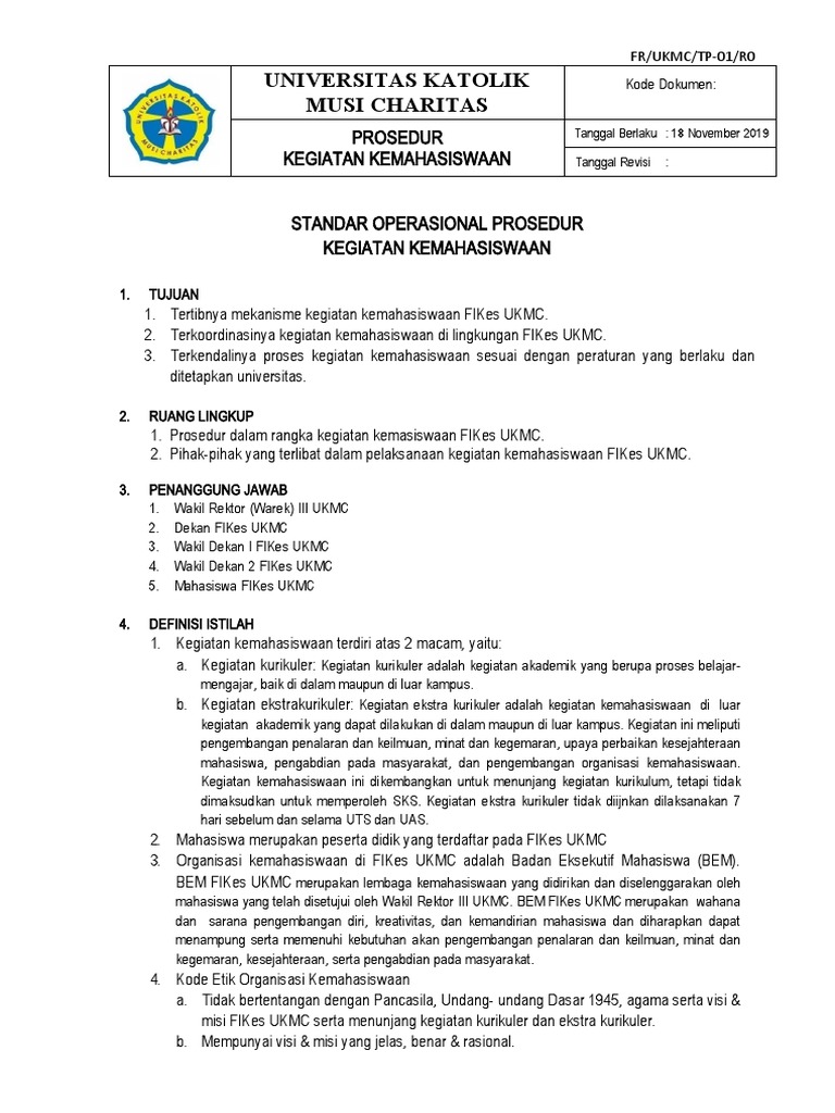 Sop Hima Prodi | PDF