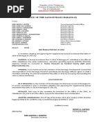 Resolution #22 SB APPROVAL SUPPLEMENTAL BUDGET | PDF | Philippines ...