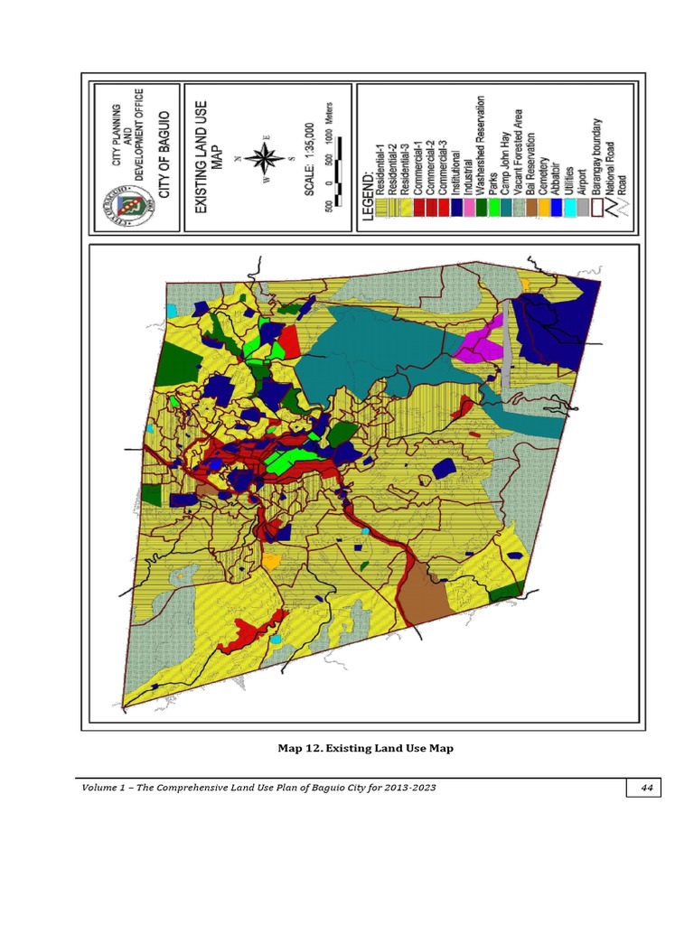 Baguio City CLUP 2013-2023 Maps | PDF