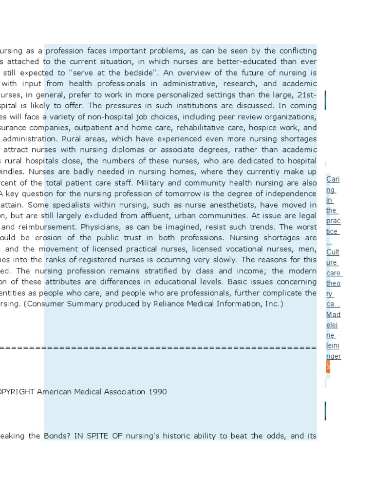 Abstract Giartric Nurse | PDF | Nursing | Hospital