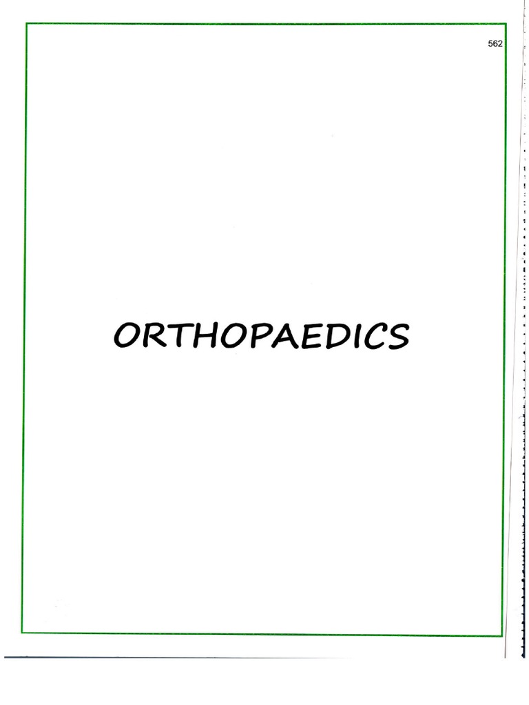 Rapid Rev Ortho | PDF
