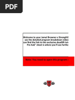 Julius Maddox 8-Week-Bench-Program | PDF | Weight Training