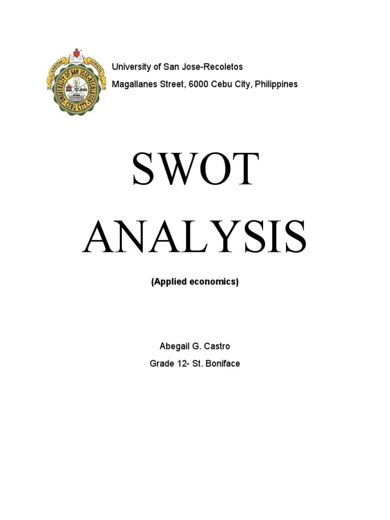 Swot Analysis | PDF | Swot Analysis | Economies