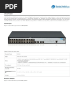 HG6245D Datasheet: Quick Spec | PDF | Wi Fi | Information Technology