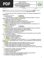 ESP 8 3rd Quarter Exam | PDF