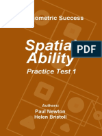 Spatial Reasoning Test Preparation Guide | PDF | Shape | Reason