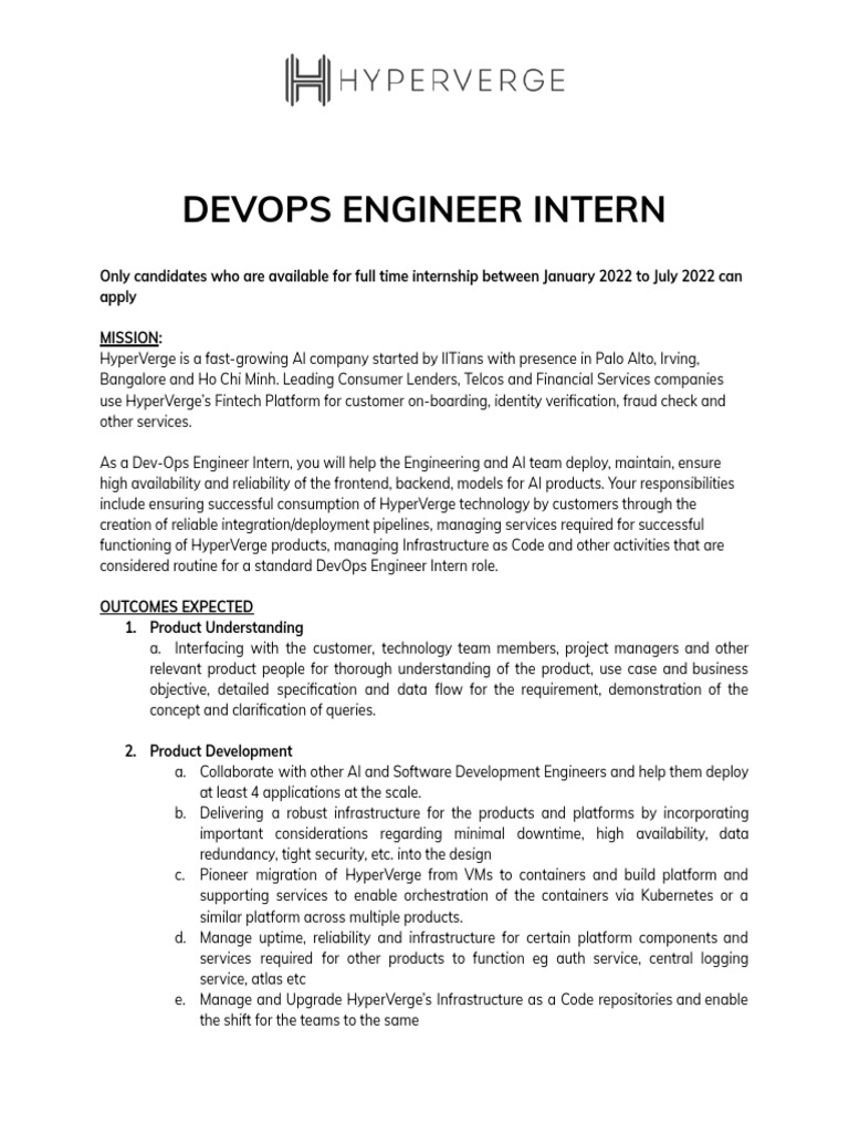 DevOps Intern | PDF | Reliability Engineering | Computer Science