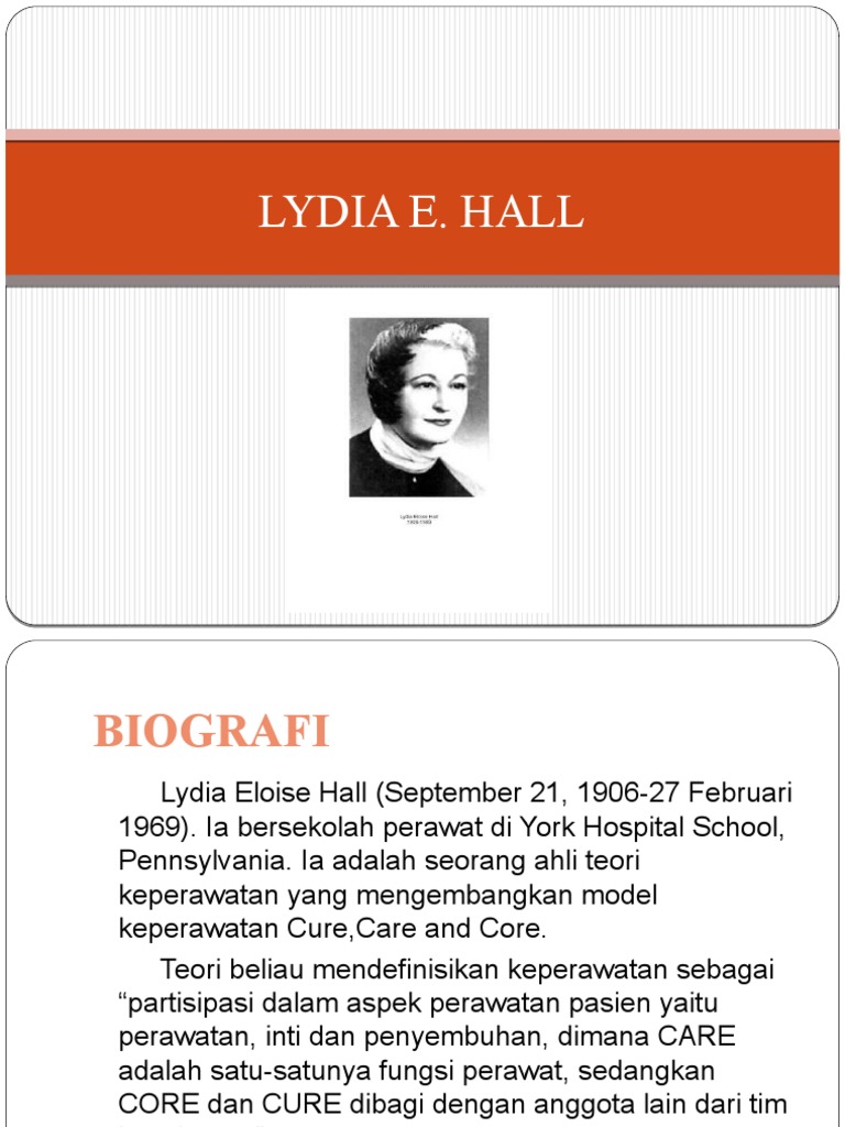 Lydia E. Hall | PDF | Sains & Matematika