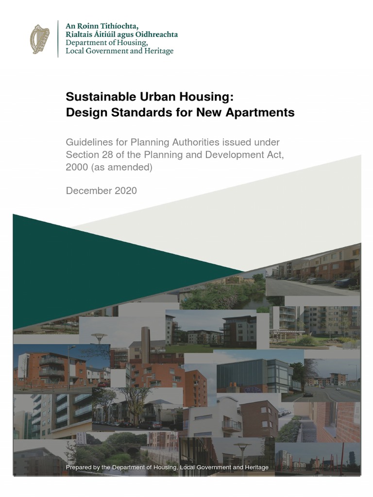 Sustainable Urban Housing: Design Standards For New Apartments | PDF ...