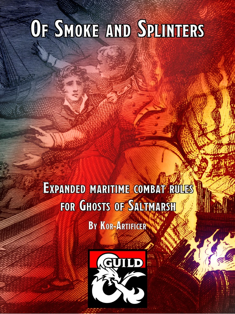 Of Smoke and Splinters Expanded Maritime Combat Rules For Ghosts of ...