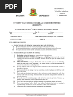 Accommodation Application Form: Section A: Personal Details | PDF ...