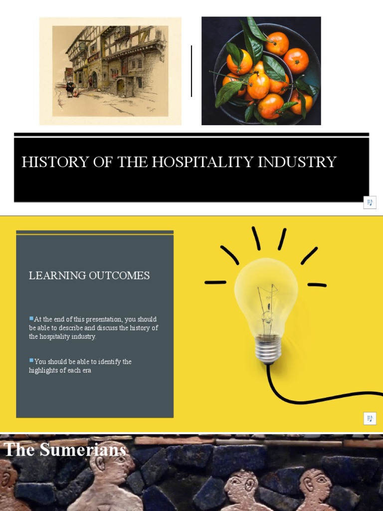 History of The Hospitality Industry | PDF