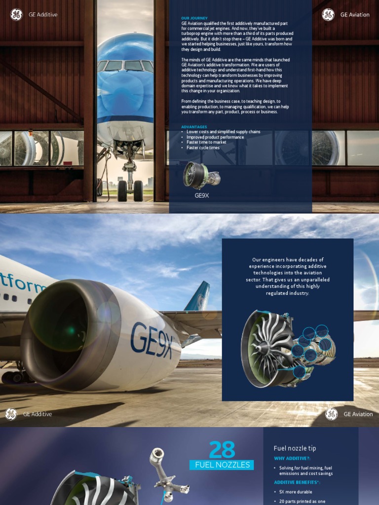 GE9X Additive Parts | PDF | Engines | Propulsion