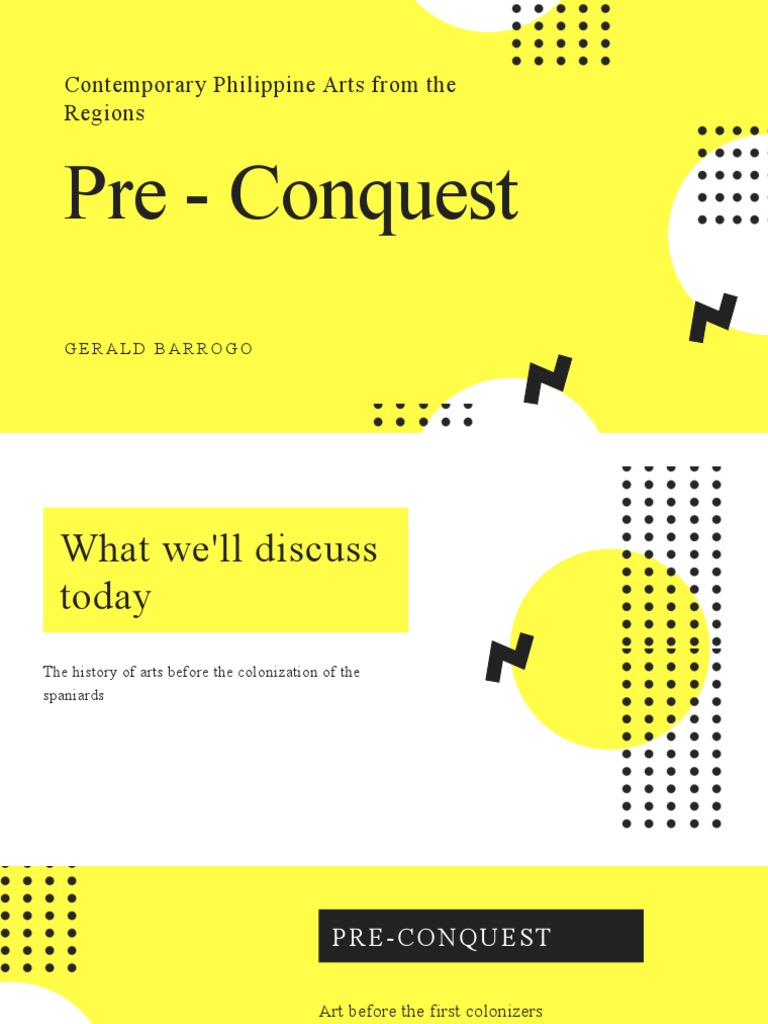 Contemporary Philippine Arts From The Regions: Pre - Conquest | PDF ...