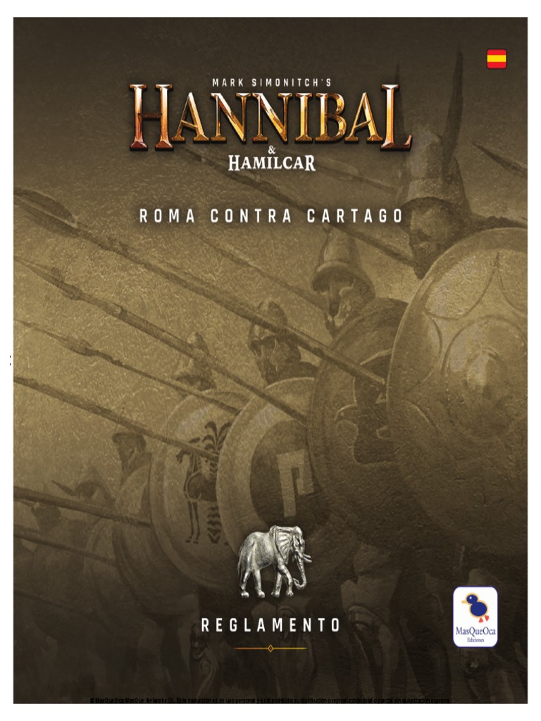 Hannibal&Hamilcar Rulebook SPA FINAL v3.0 Web | PDF | Hannibal | Cartago