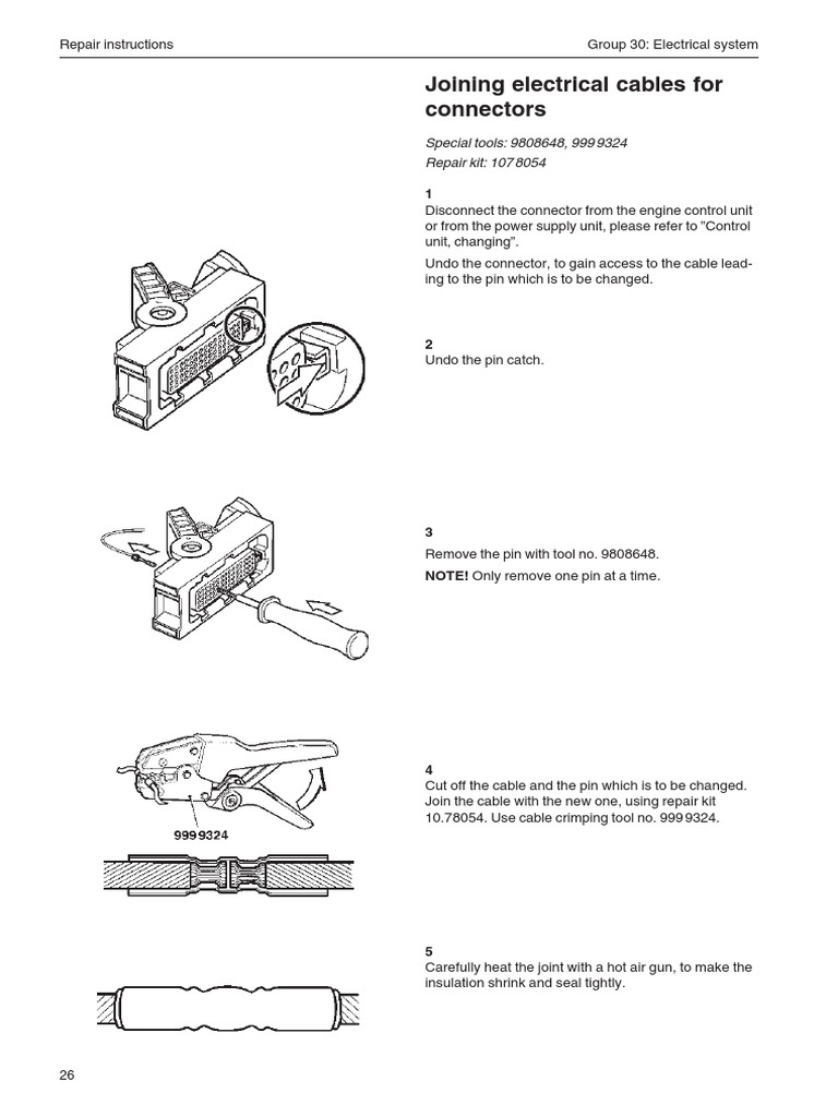 Joining Electrical Cables For Connectors | PDF