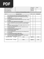 Eot Crane Checklist | PDF