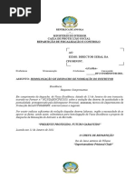 Minuta Defesa Nota de Culpa | PDF | Psiquiatria | Bem-estar