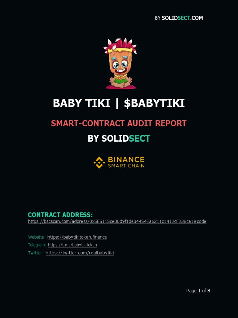 Baby Tiki - $babytiki: by Solid | Download Free PDF | Audit | Systems ...