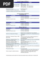HDFC Debit Card Fees Guide | PDF | Debit Card | Financial Transaction
