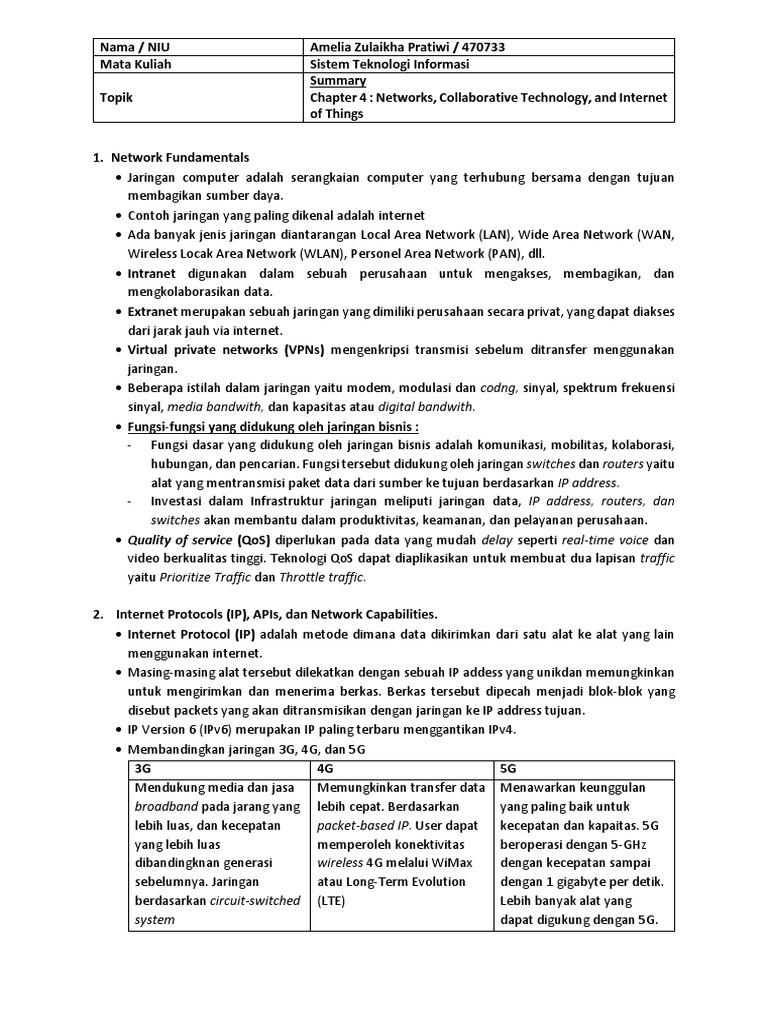 Amelia ZP - Resume Ch.4 | PDF