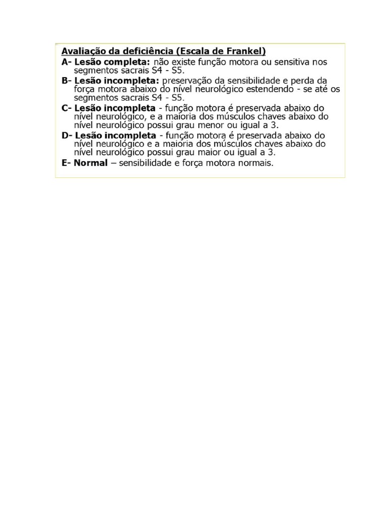 Escala Frankel | PDF