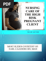 1 Maternal High Risk Intro Pregestational Conditions | PDF | Hiv/Aids ...