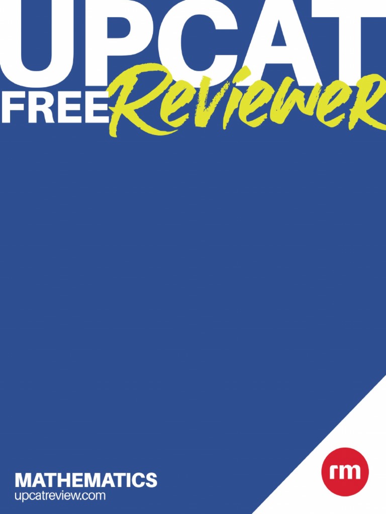 UPCAT Reviewer - Review Masters - Mathematics - hGasT2y | PDF | Freedom ...