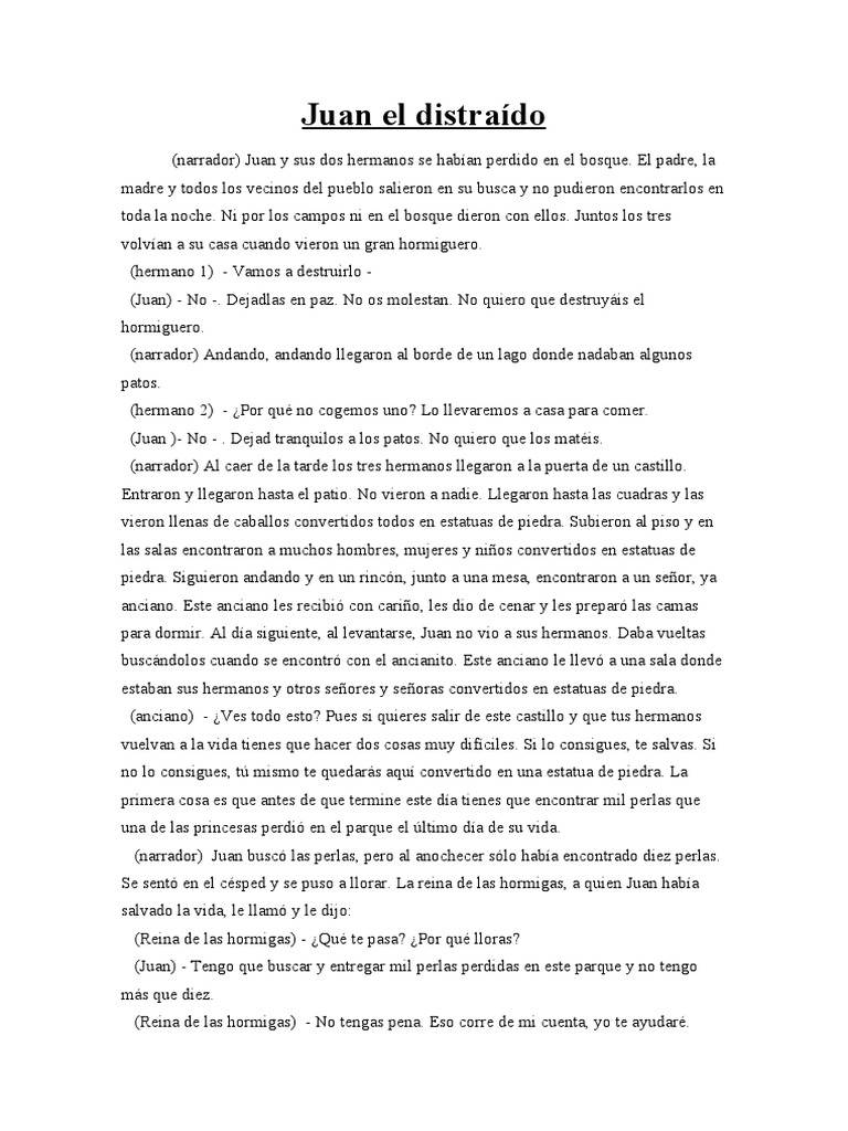 Juan El Distraido | PDF | Novela negra, policíaca y suspenso