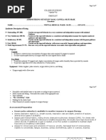 Oxygen Administration Checklist | PDF | Equipment | Medical Specialties