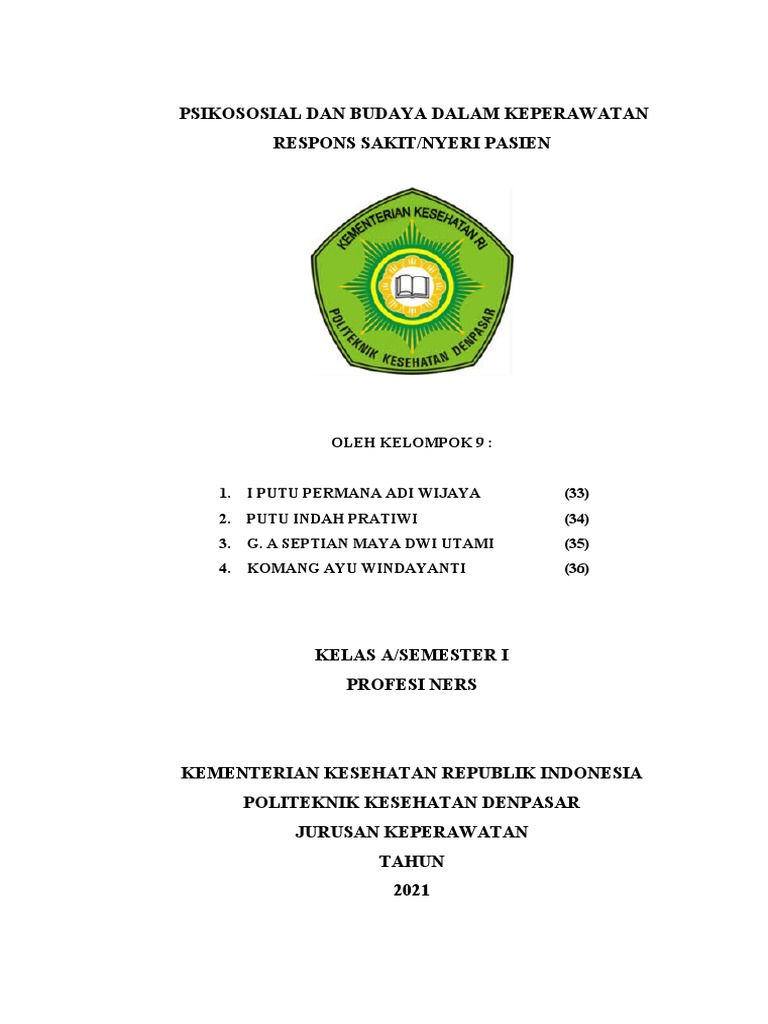 Pengaruh Budaya pada Respon Nyeri Pasien | PDF