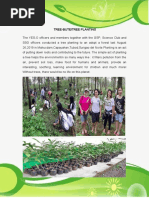 Accomplishment Report in Tree Planting | PDF