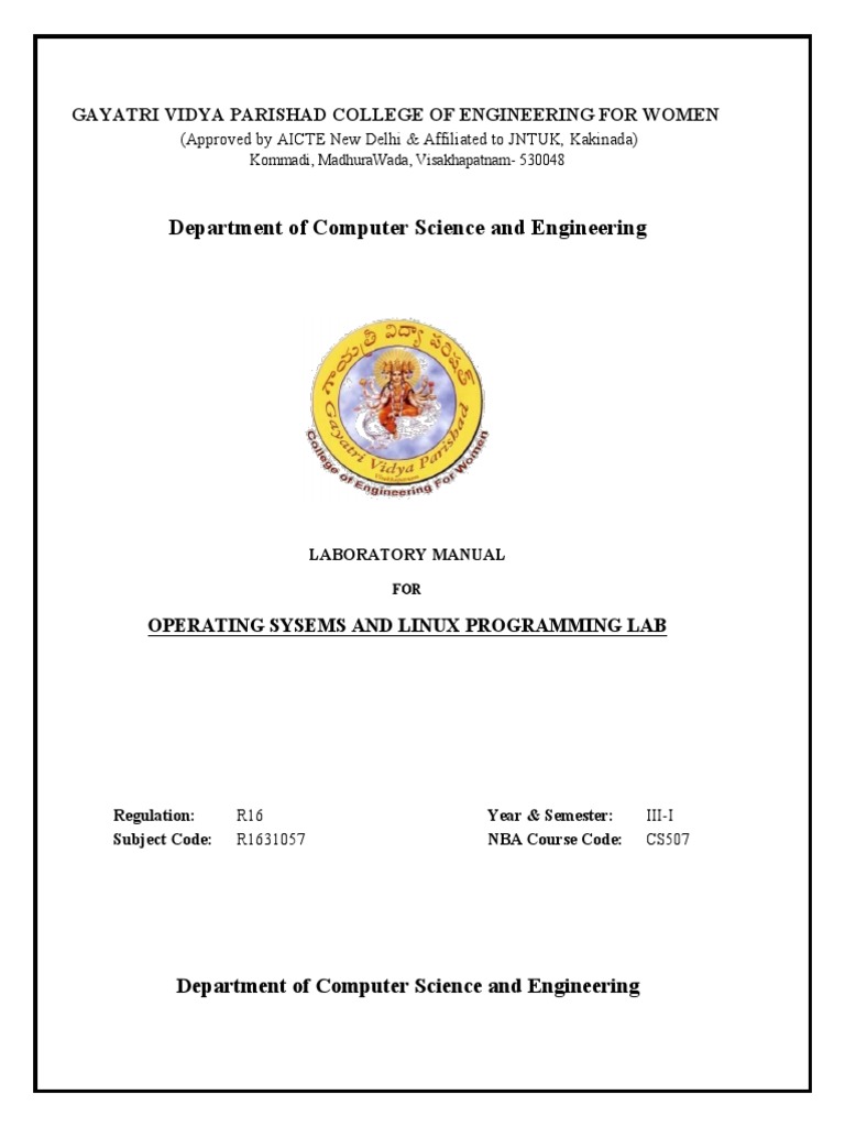 Oslp r16 Labmanual Final | PDF | Thread (Computing) | Scheduling (Computing)