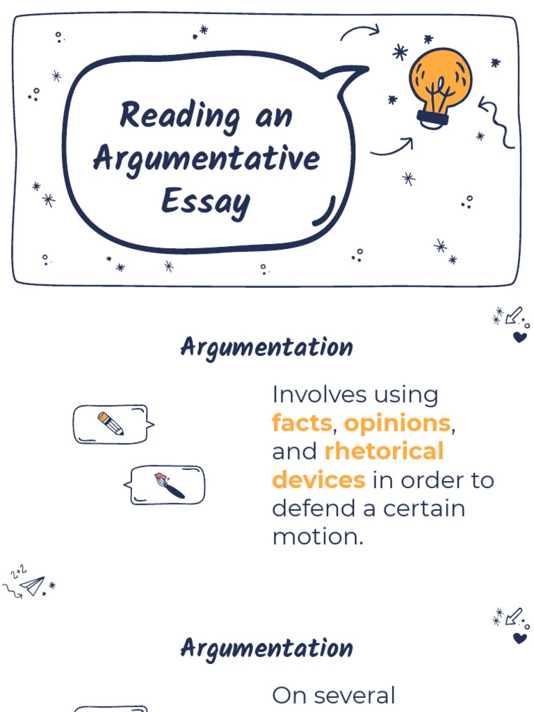 Reading An Argumentative Essay | PDF | Fallacy | Argument