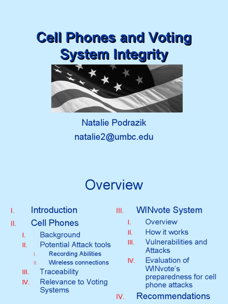 Mobile Voting Cell Phone | PDF | Wi Fi | Telephony Equipment