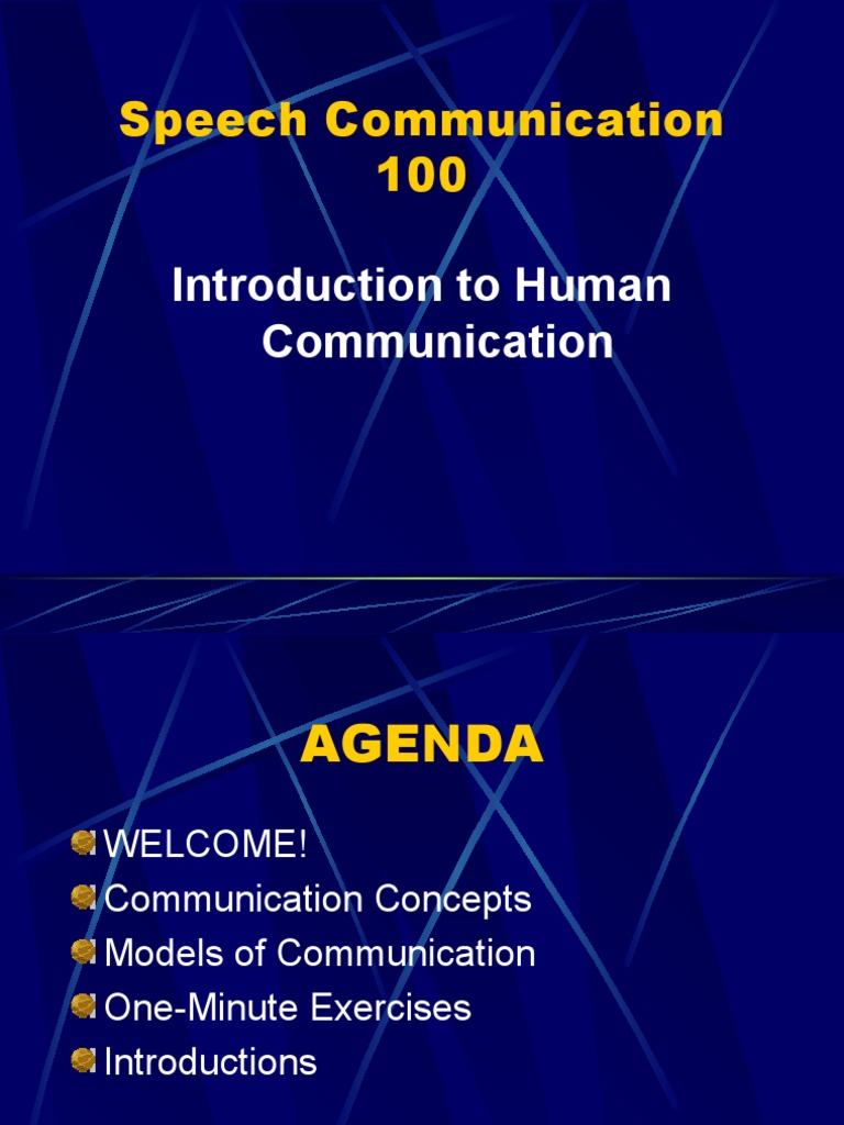 An Introduction to Key Communication Concepts and Models | PDF ...