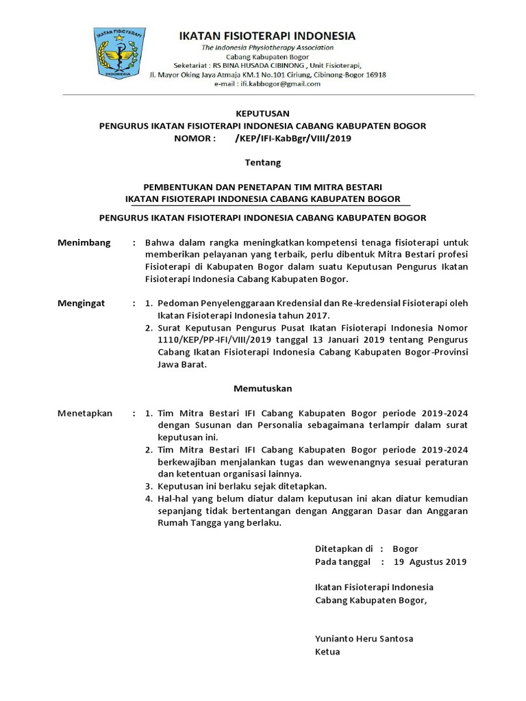 Dokumen Kredensial RS FMC | PDF