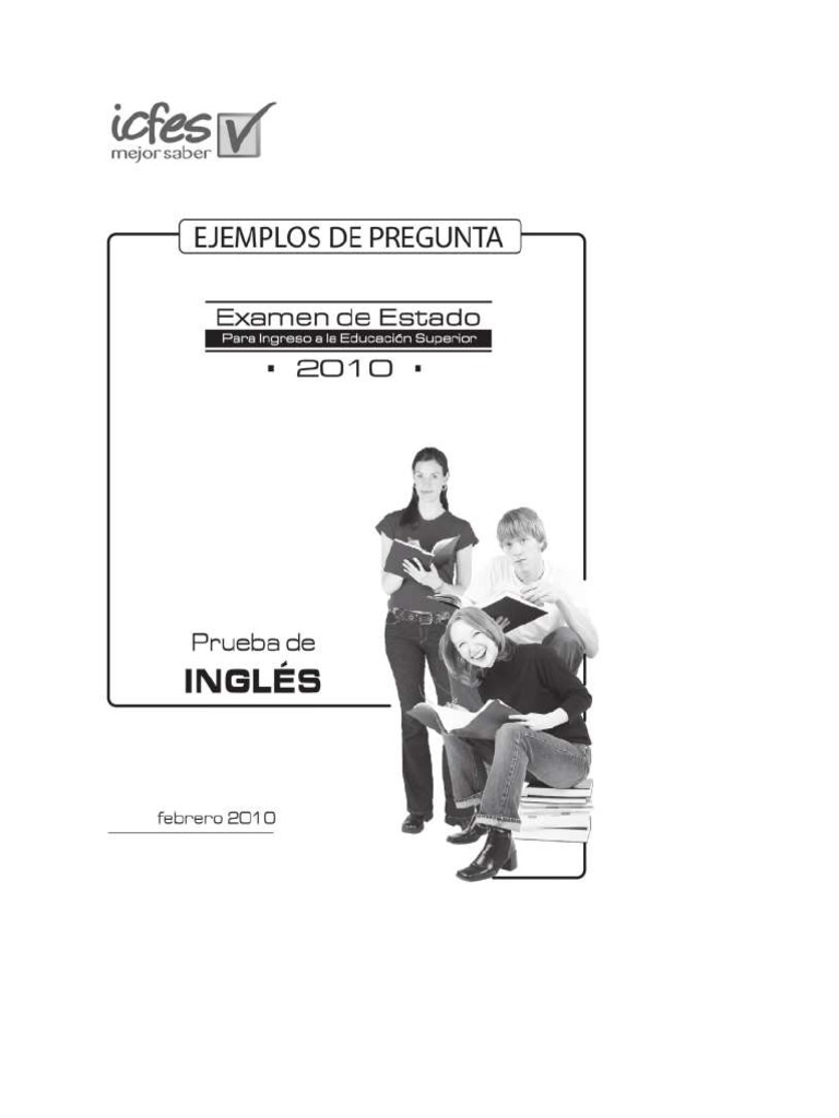 Prueba Saber Inglés Simulacro | PDF Prueba Saber Inglés Simulacro | PDF
