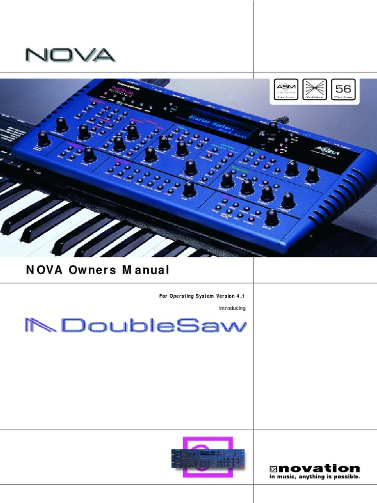 NOVA Owners Manual: For Operating System Version 4.1 | PDF | Pitch ...