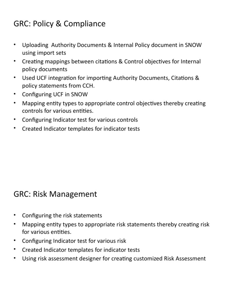 GRC Coverage | PDF | Risk | Risk Assessment