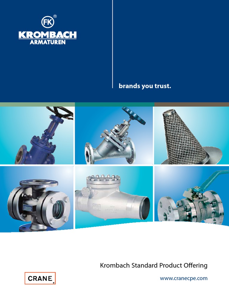 Krombach Crane Products | PDF | Valve | Steel