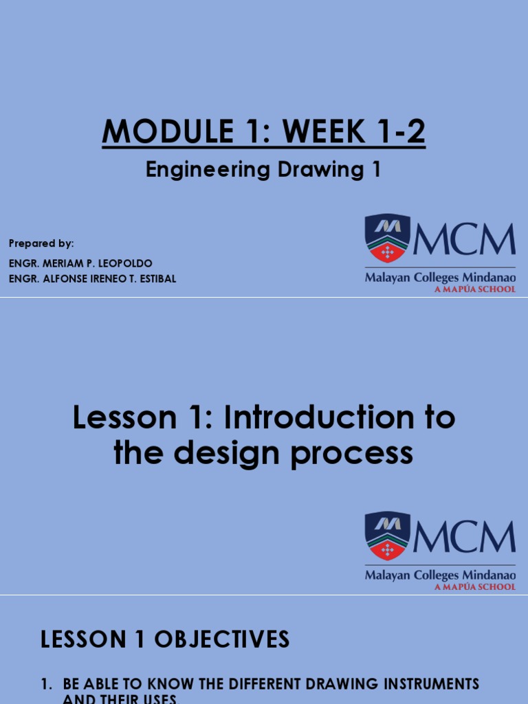 Drawing Lesson 1 | PDF | Technical Drawing | Drawing