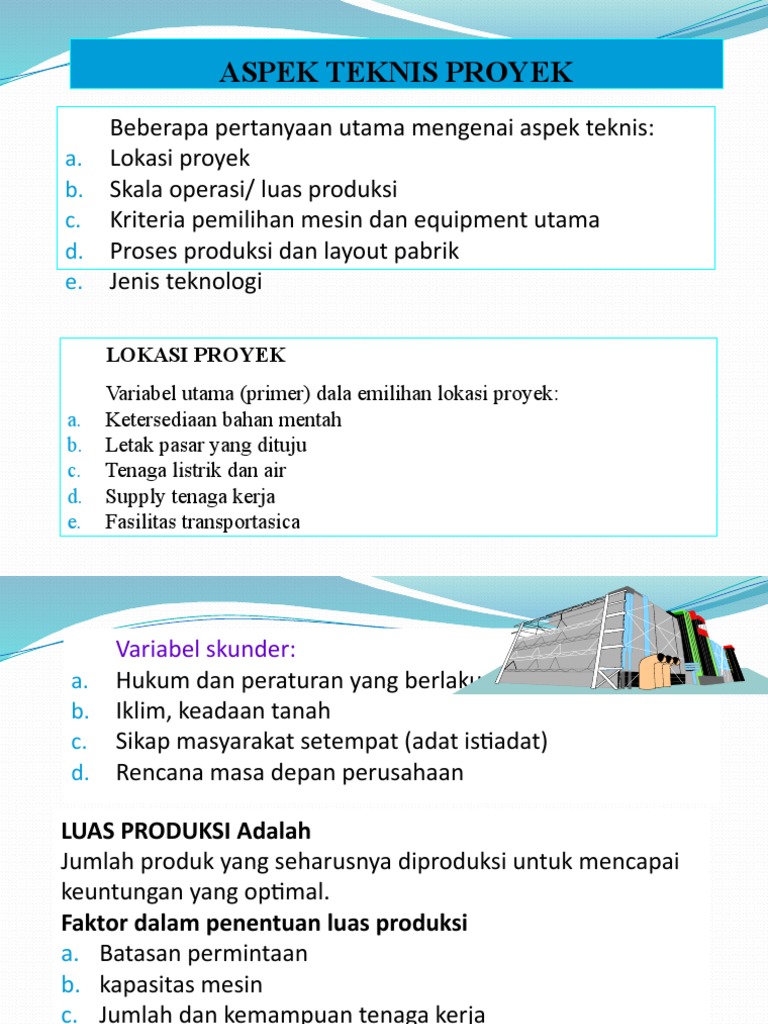 Aspek Teknis Proyek | PDF