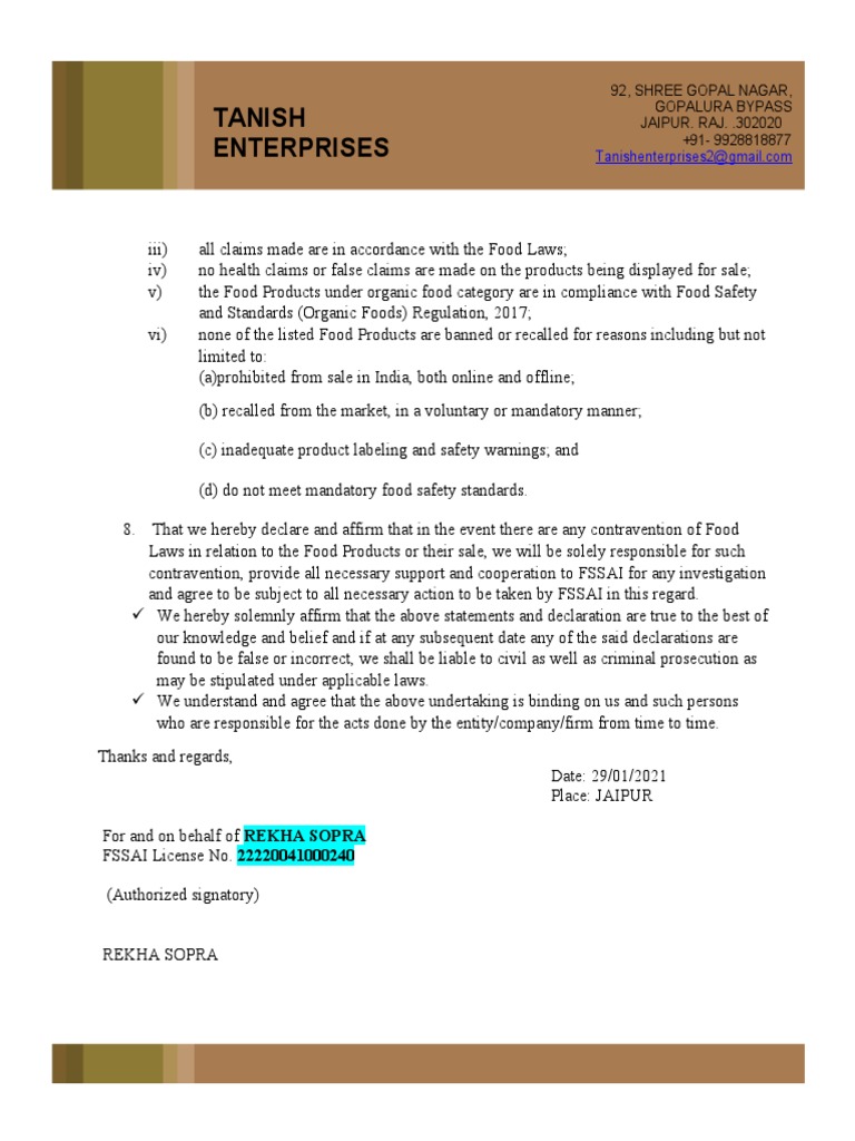 Tanish Enterprises Amazon 2 | PDF