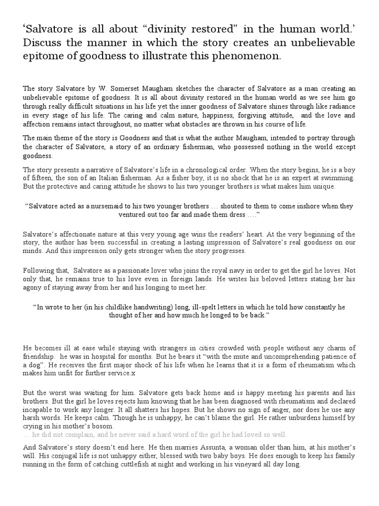 English Literature Project | PDF